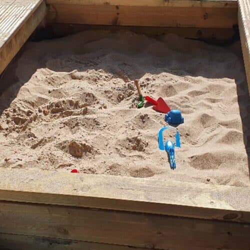 Sand Pit with Sliding Lids - Sovereign Play