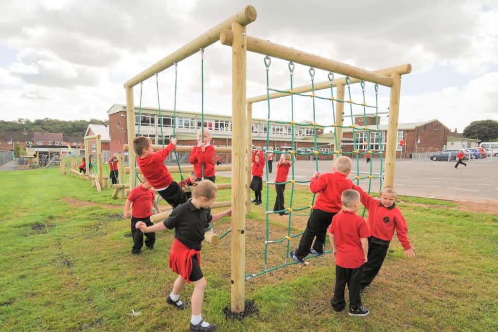 Outdoor Playground Climbing Frames For Schools | Sovereign Play