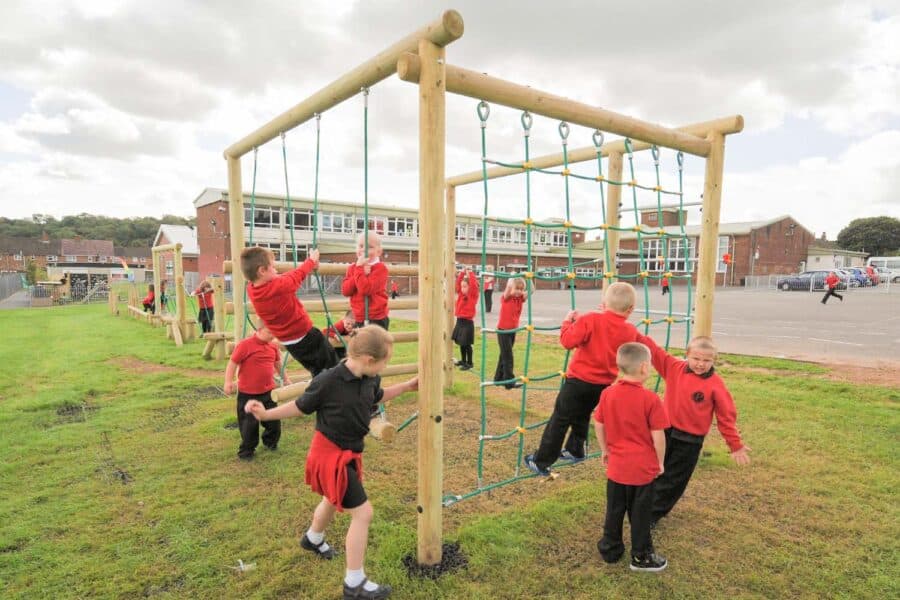 Outdoor Playground Climbing Frames For Schools | Sovereign Play