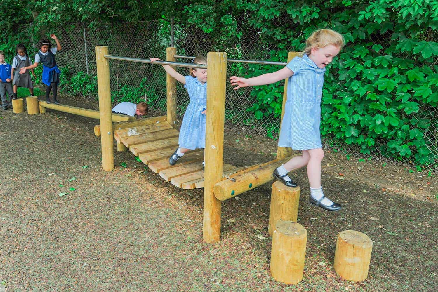 Timber Trim Trails Equipment For Schools | Sovereign Play