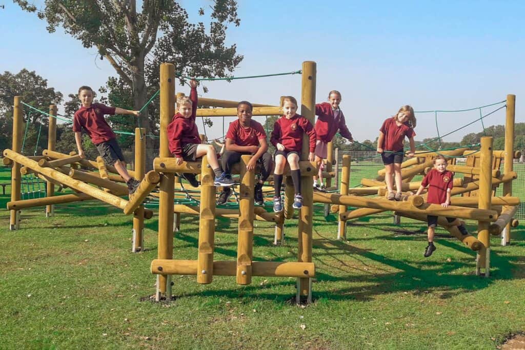 Outdoor Playground Climbing Frames For Schools | Sovereign Play