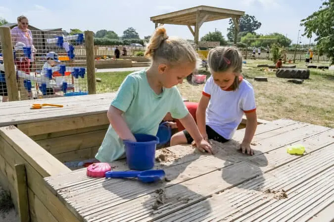 Sand Pit with Sliding Lids - Sovereign Play
